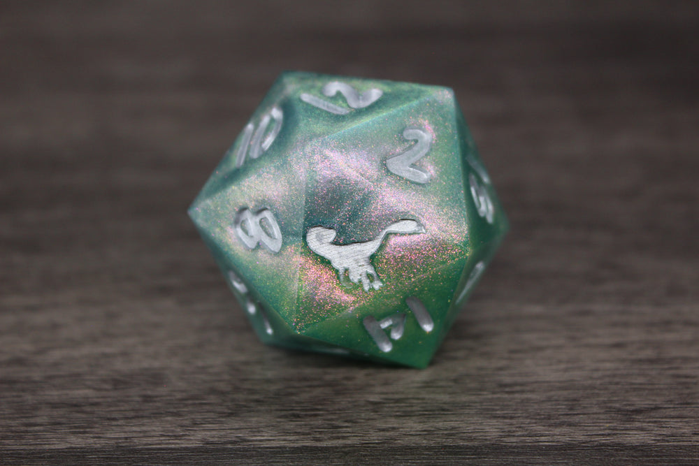 Handmade Dice – Pixel Raptor Designs